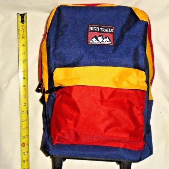 High Trails | Bags | Vintage Roller Wheel Backpack | Poshmark